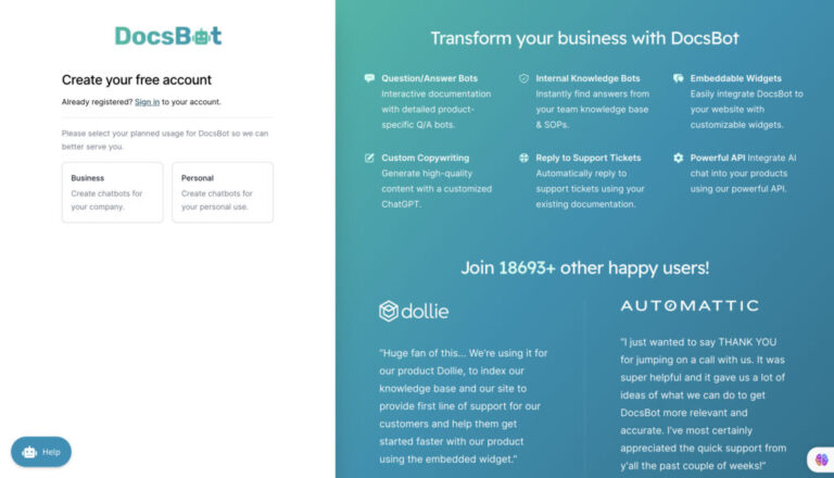 AIでAPIを用いた本格Chatbotを制作！『Docsbot』の使い方と料金